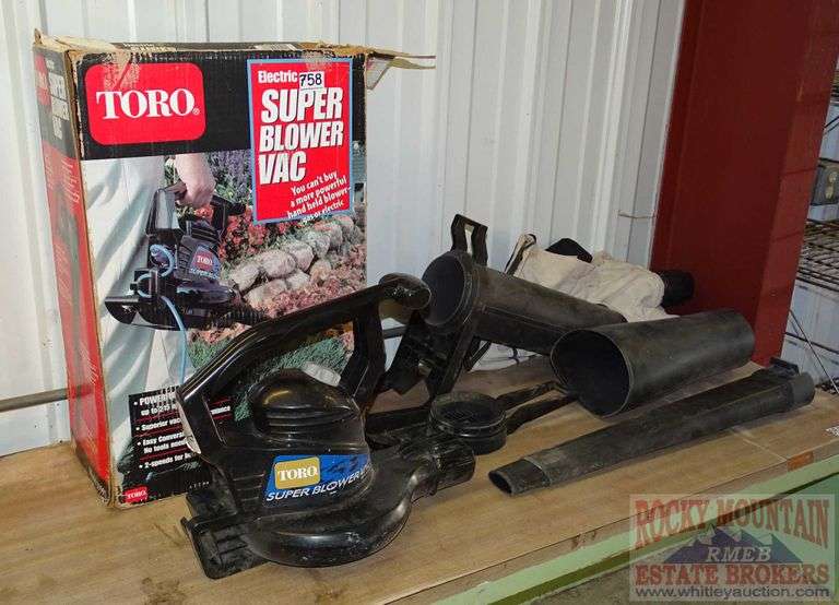 Toro Electric Blower Vac. Appears complete but you come check it out in ...