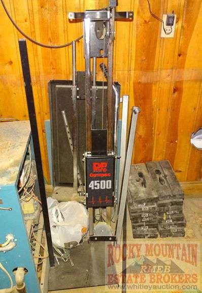 DP Gympac 4500 W/ Weights. This appears to have all the pieces. Come ...