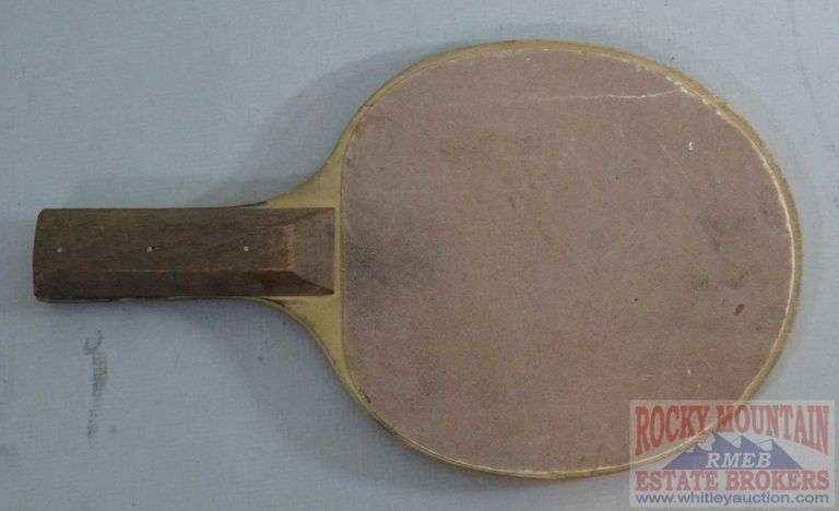 Vintage Coca-Cola Wooden Ping-Pong Paddle. - Rocky Mountain Estate ...