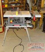 Craftsman 10" 3.0 Horsepower Jobsite Table Saw W/ Folding, Rolling ...