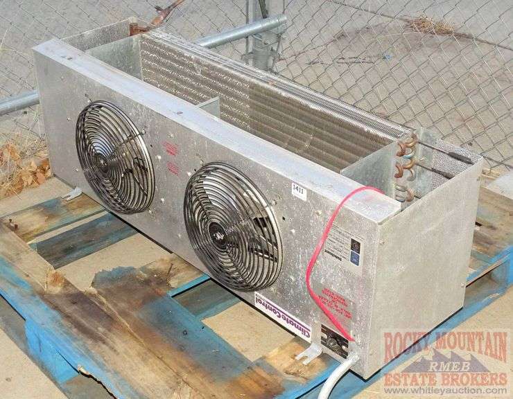Snyder General 2-fan cooling unit. This was working when it was taken ...