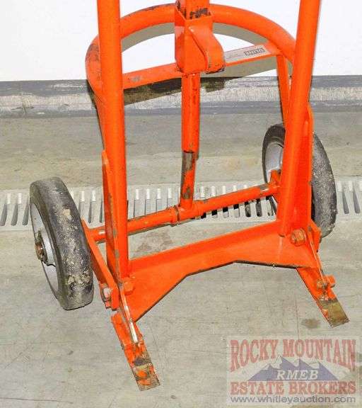 Uline Heavy Duty Spring Loaded Drum Dolly. - Rocky Mountain Estate ...