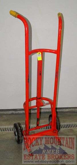 Uline Heavy Duty Spring Loaded Drum Dolly. - Rocky Mountain Estate ...