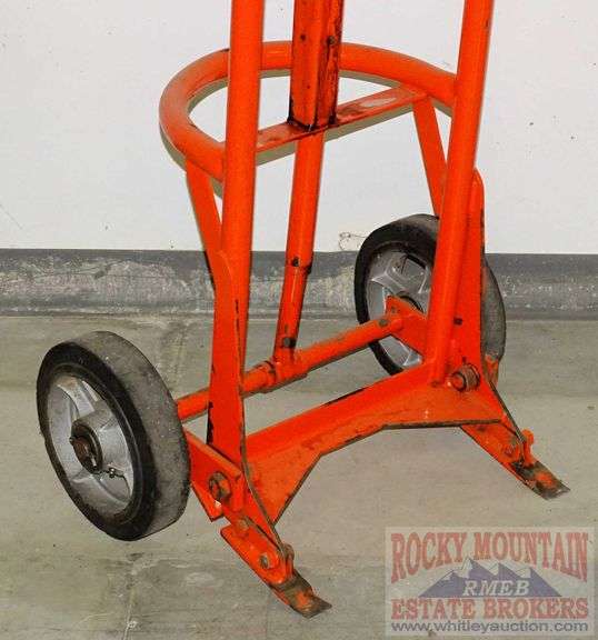 Uline Heavy Duty Spring Loaded Drum Dolly. - Rocky Mountain Estate ...