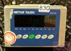 48"X48", 5000# floor scale with Mettler Toledo IND226 scale indicator ...