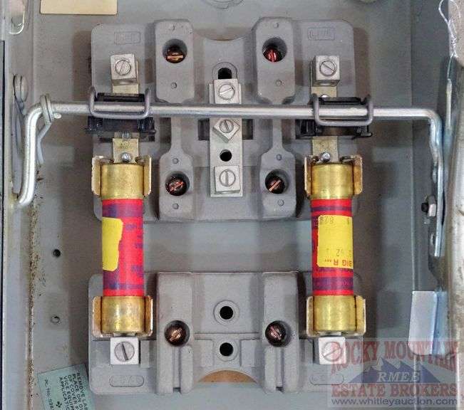 Gould Cat.# JN322 Vacu-Break safety switch with Clampmatic contacts ...
