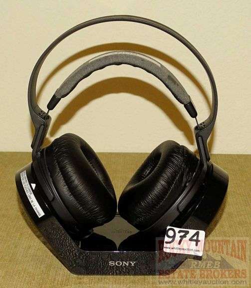 Sony TMR-RF970R wireless headphones and transmitter. - Rocky Mountain ...