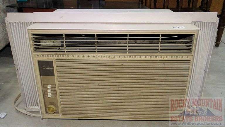 Whirlpool window air conditioner. - Rocky Mountain Estate Brokers Inc.