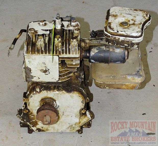 White 2 HP 3600 RPM gas engine. Has compression. - Rocky Mountain ...