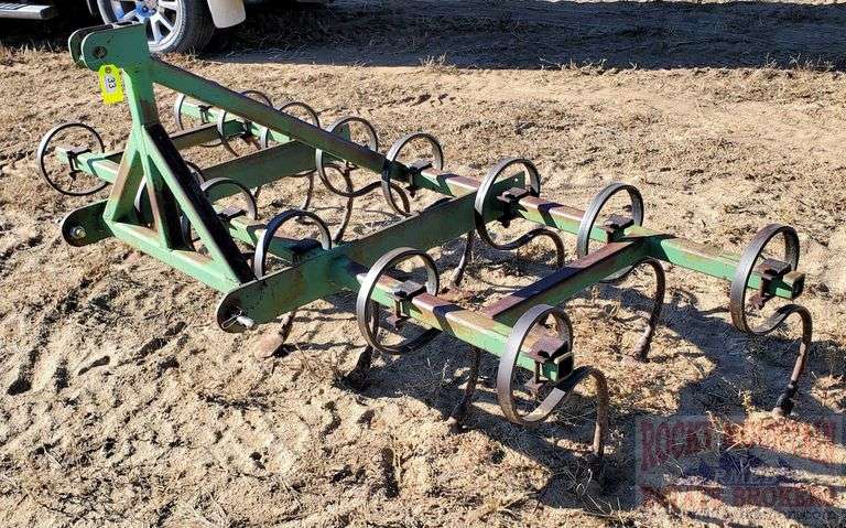 Green 8' 2-row 3-point spring tooth cultivator. - Rocky Mountain Estate ...