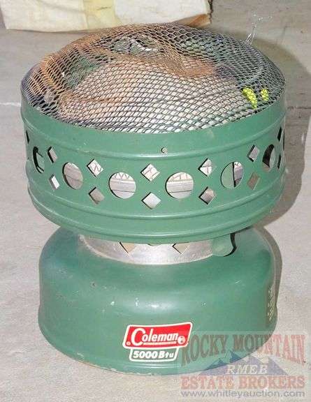 Coleman 5000 BTU portable catalytic heater. - Rocky Mountain Estate ...
