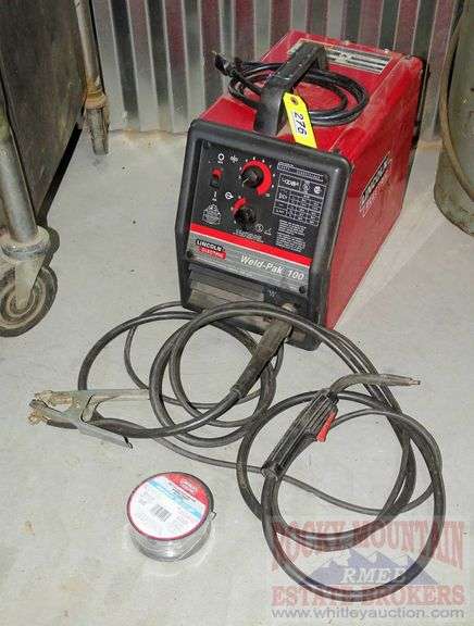 Lincoln Electric Weld-Pack 100 wire feed welder, with leads, extra ...