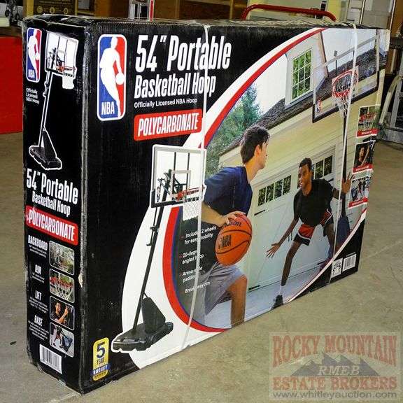 Brand new Official NBA Portable Basketball Hoop. - Rocky Mountain ...