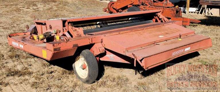 Hesston PT-10 pull type PTO mower/windrower/conditioner. - Rocky ...