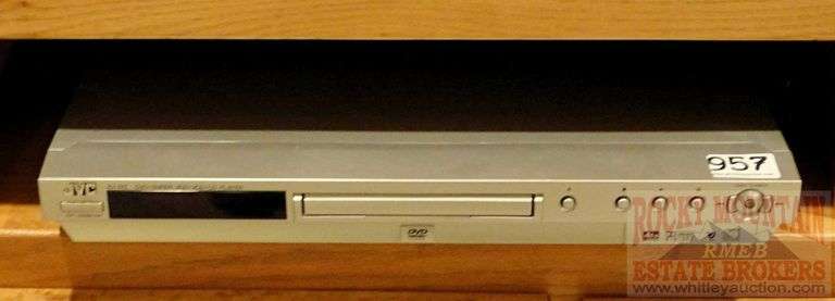 JVC DVD/Super VCD/VCD/CD player. - Rocky Mountain Estate Brokers Inc.