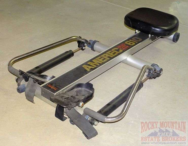Amerec 610 Precision Rowing Machine. - Rocky Mountain Estate Brokers Inc.