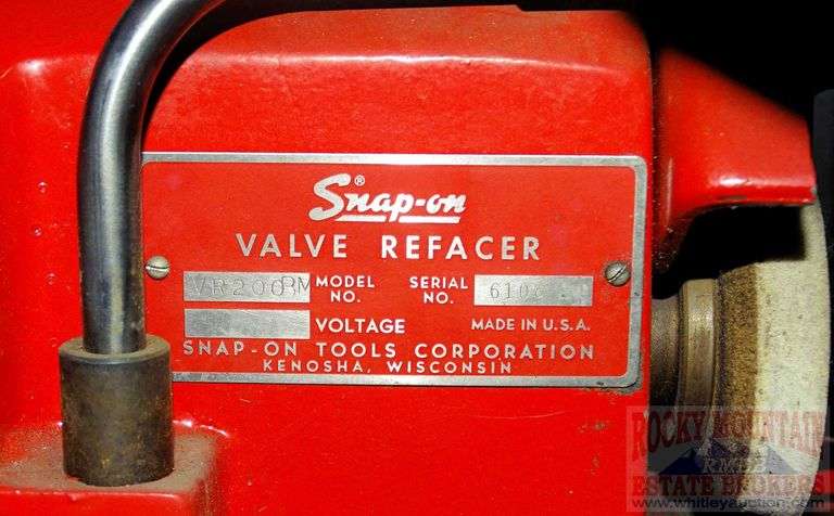 Very nice looking Snap On Model VR200BM valve refacer. This looks like ...