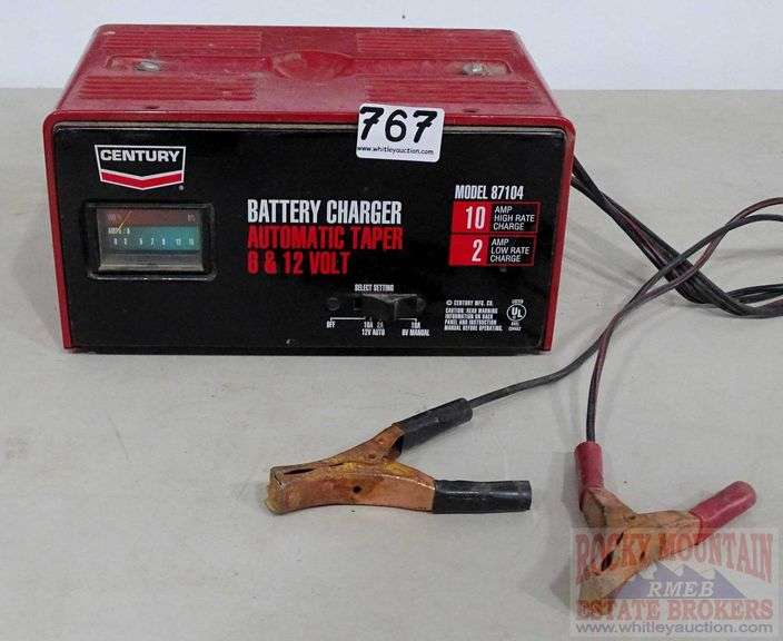 Sentry model 87104 6 & 12V battery charger. - Rocky Mountain Estate ...