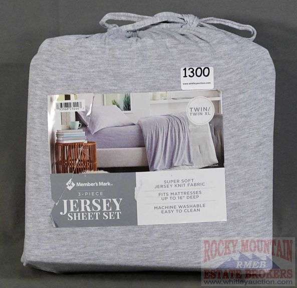 New super soft Member's Mark 3 piece Jersey sheet set. - Rocky Mountain ...