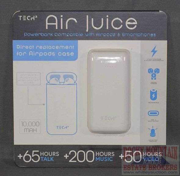 New Tech2 Air Juice 10K mAh portable charger/Powerbank - compatible ...