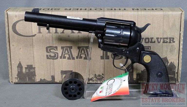 Brand new Chiappa 1873 SAA22-10, 10-shot single action .22LR revolver ...