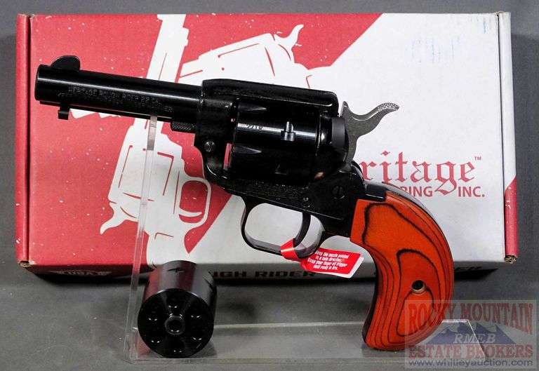 New Heritage Rough Rider .22LR/.22 WMR 6-shot, single action revolver ...