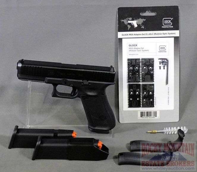 New Glock 17 Gen 5 MOS, 18-shot 9mm semi-automatic pistol. - Rocky ...