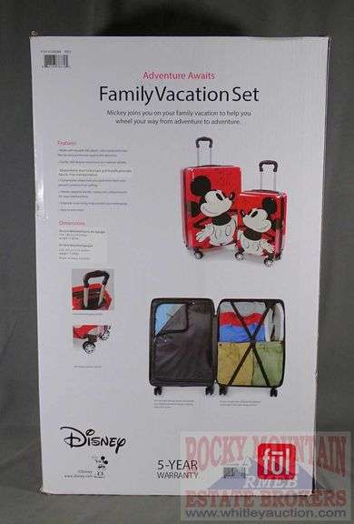 New Disney Mickey Mouse Adventure Awaits 2-piece family vacation ...