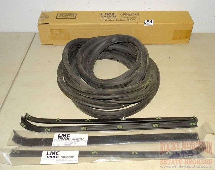 4 new 1973-79 Ford Pickup door anti-rattle strips and assorted new door ...