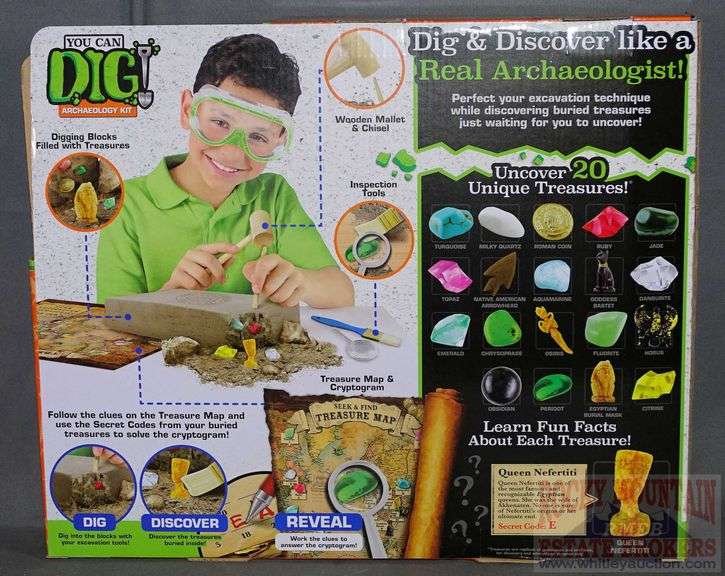 New Epic Lab "You Can Dig" - Archaeology STEM Kit. Dig, and reveal ...