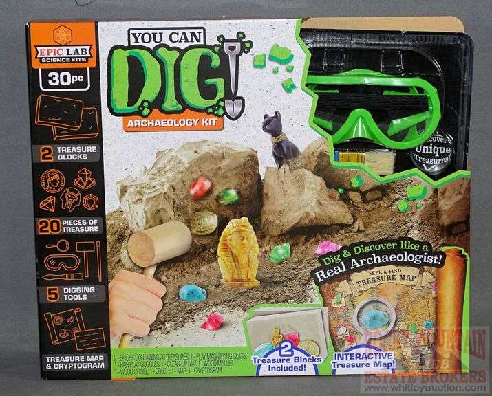 New Epic Lab "You Can Dig" - Archaeology STEM Kit. Dig, and reveal ...