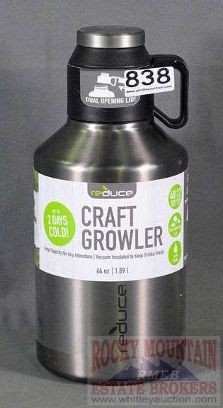 New Reduce 64 ounce "Craft Growler". For drinks on the go - Vacuum ...