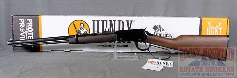 Brand new Henry Frontier .22 S/L/LR large loop lever action rifle with ...