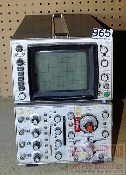 Hewlett Packard 1804A Four Channel Vertical Amplifier, 1821A Time Base ...
