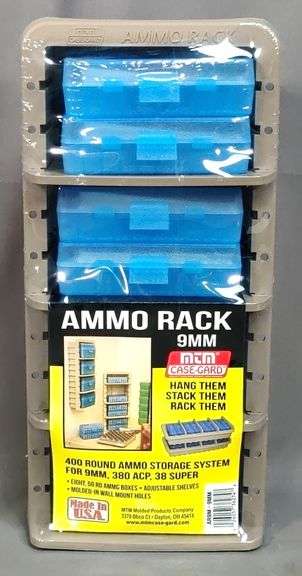 New MTM Case-Gard 9mm Ammo rack. - Rocky Mountain Estate Brokers Inc.