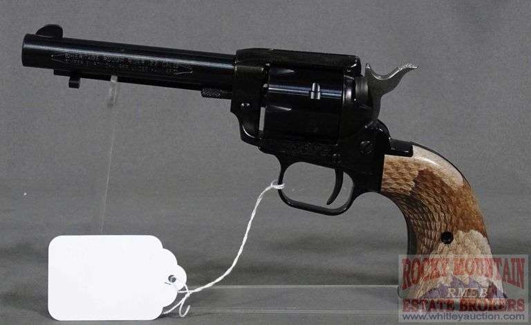 Brand new Heritage Rough Rider 6-shot .22LR revolver with 4.75" barrel ...