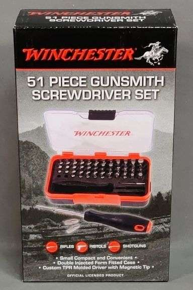 New Winchester 51 Piece Gunsmith Screwdriver Set. This is a nice, high ...