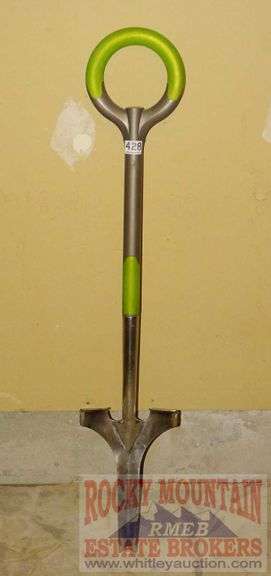 Fancy bulb planting shovel. - Rocky Mountain Estate Brokers Inc.