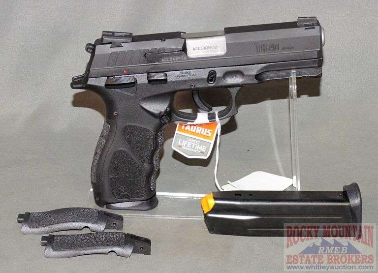 New Taurus TH40 .40 S&W semi-automatic pistol. - Rocky Mountain Estate ...