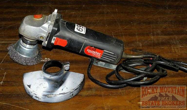 DrillMaster 4-1/2" angle grinder with wire brush. - Rocky Mountain ...