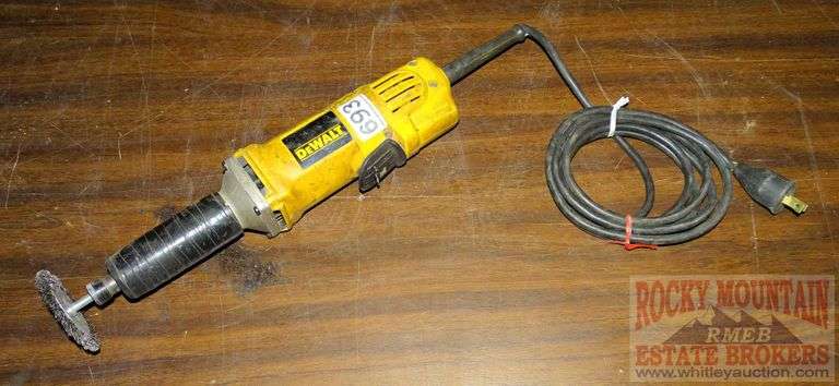 DeWalt DW887 1-1/2" die grinder. - Rocky Mountain Estate Brokers Inc.