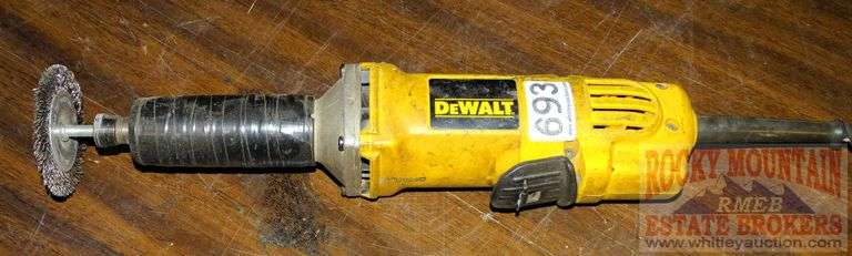 DeWalt DW887 1-1/2" die grinder. - Rocky Mountain Estate Brokers Inc.