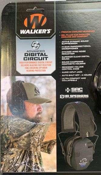 New Walkers Razor X-TRM Electronic Hearing protectors. - Rocky Mountain ...