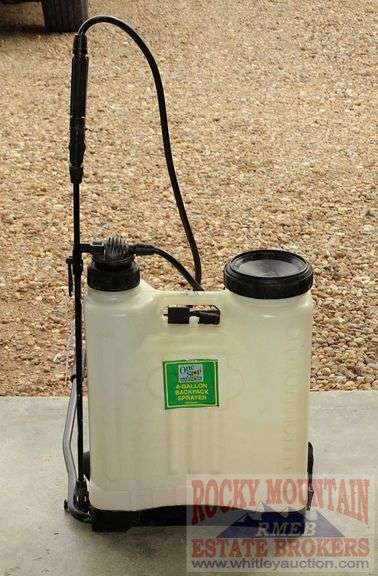 One Stop 4-gallon backpack garden sprayer. - Rocky Mountain Estate ...