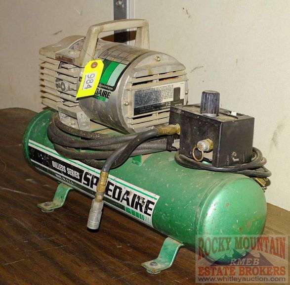 SpeedAire oilless series direct drive compact air compressor. - Rocky ...