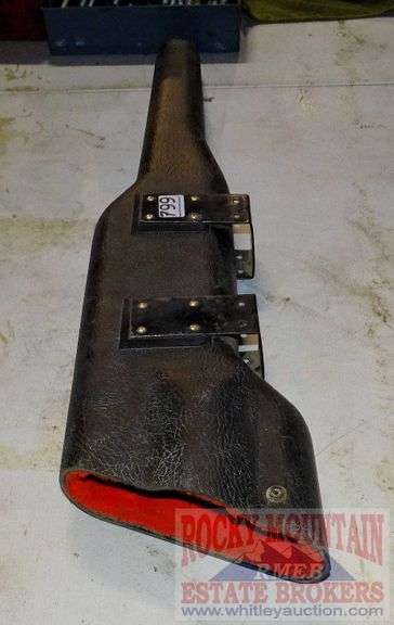 Padded plastic rifle scabbard w/ bracket. - Rocky Mountain Estate ...