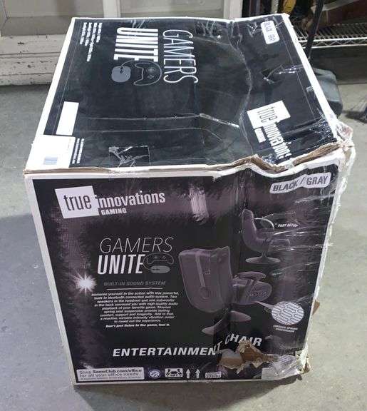 True Innovations "Gamer's Unite" Bluetooth gaming chair - Rocky ...
