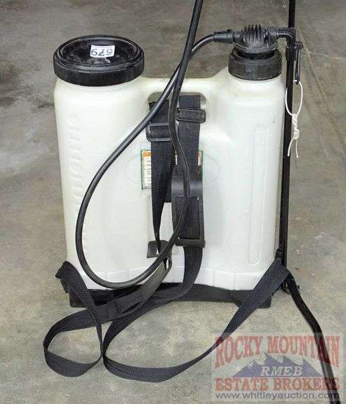 One Stop 4-gallon backpack garden sprayer. - Rocky Mountain Estate ...