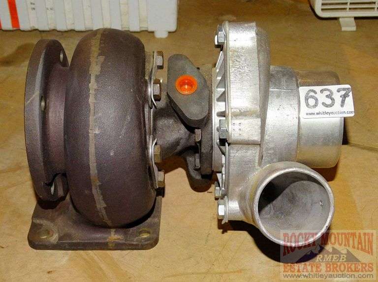 Airesearch TO4 Turbo-Charger, appears new. - Rocky Mountain Estate ...