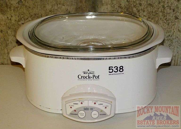 Rival Crock Pot, Smart-Pot Slow cooker. - Rocky Mountain Estate Brokers ...